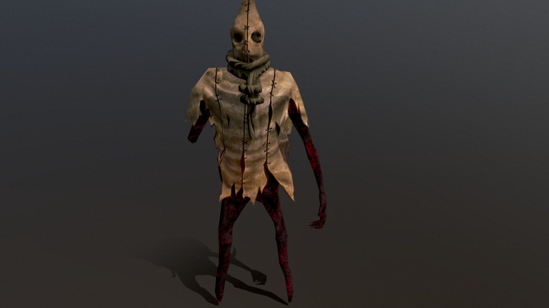 Scarecrow Monster - 3D model by Faber (@muertoHambre) [105493f] - Sketchfab