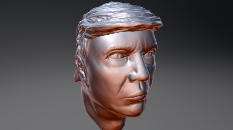 Mr.President Donald Trump - 3D model by Mario (@stanleydebrutt ...