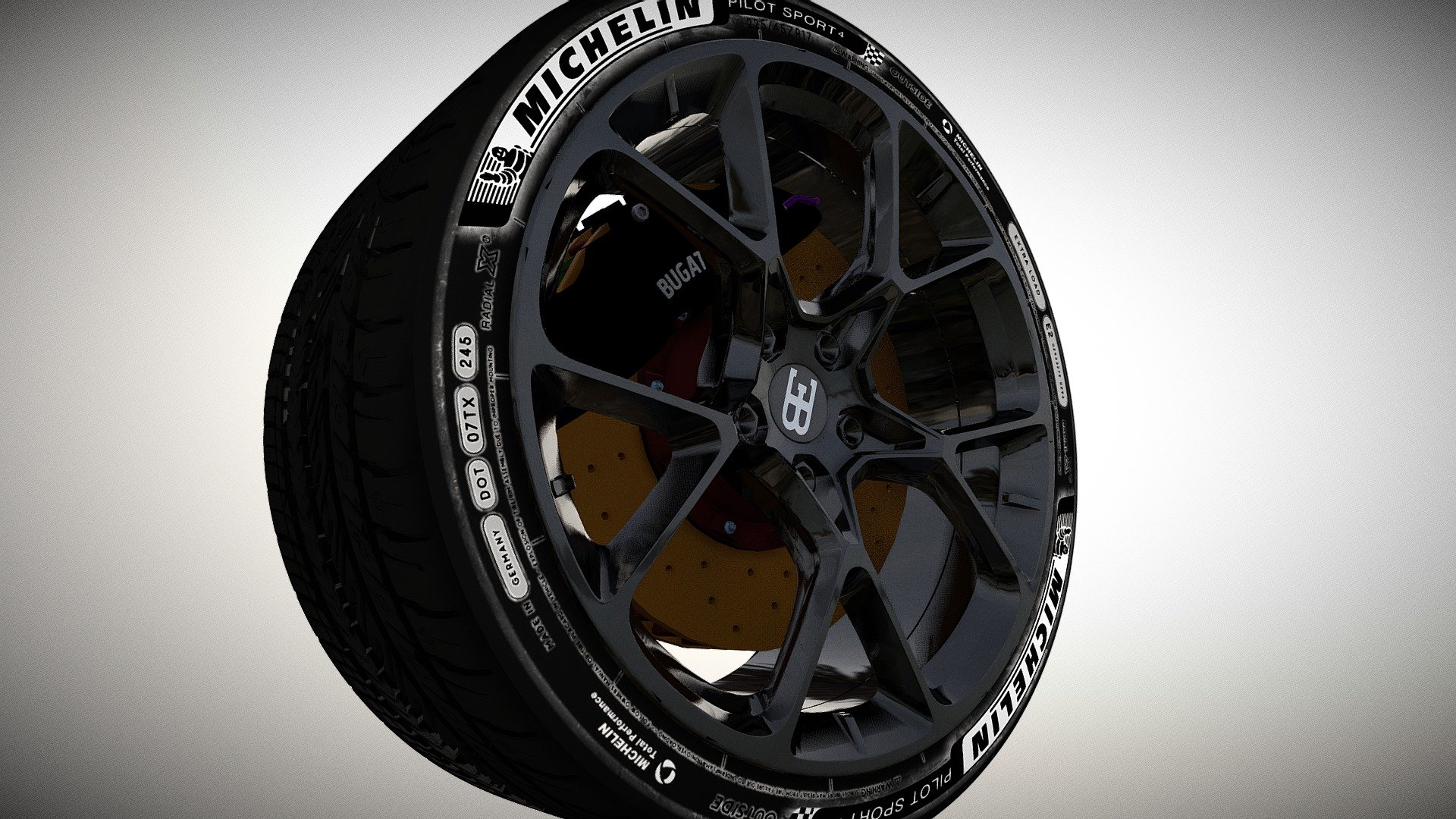 bugatti wheel | Mustafa stra vfx - Download Free 3D model by ...