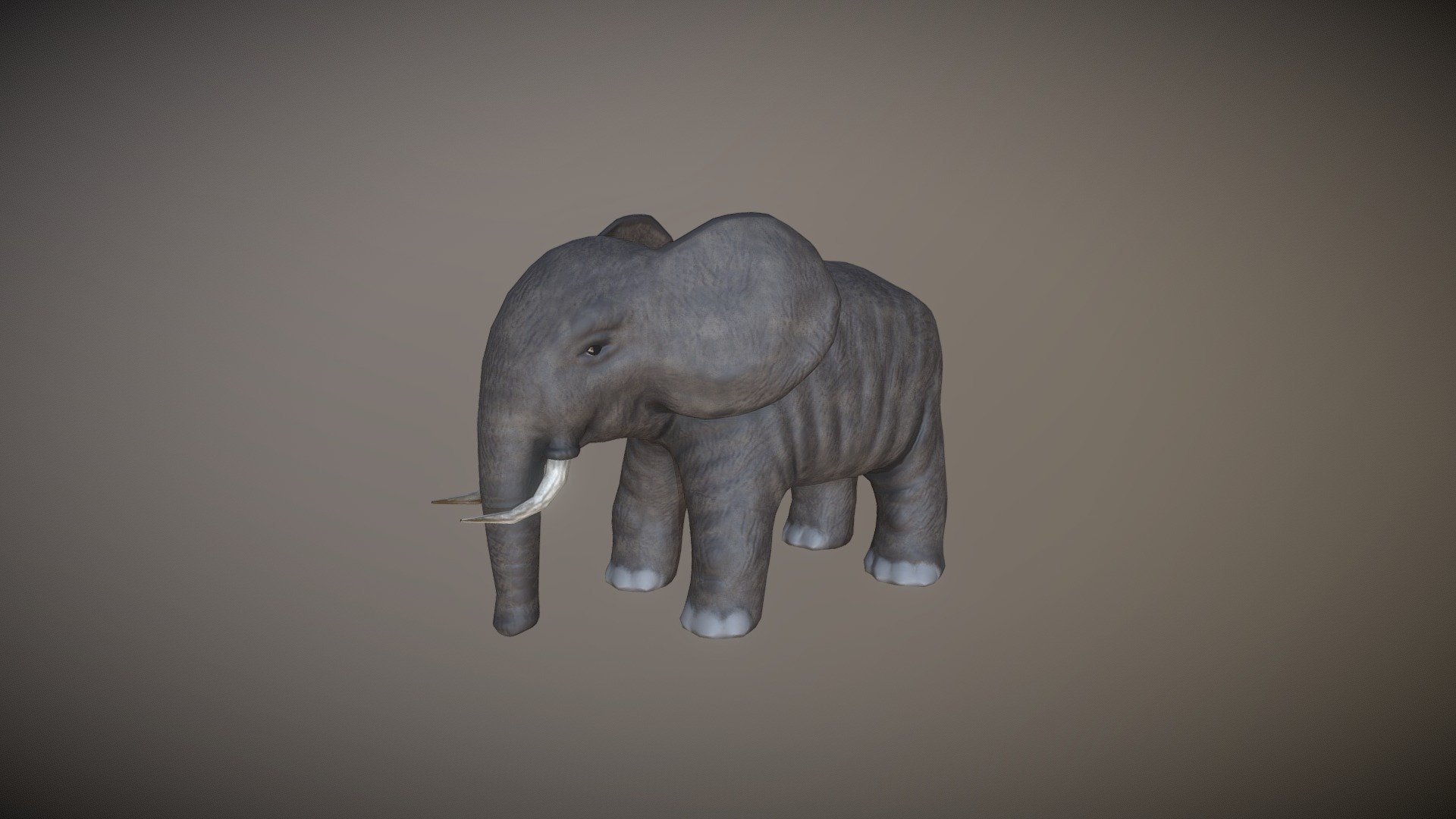 Stylized Elephant - 3D model by Manuel Scheller (@Manu.Hu) [1058820 ...