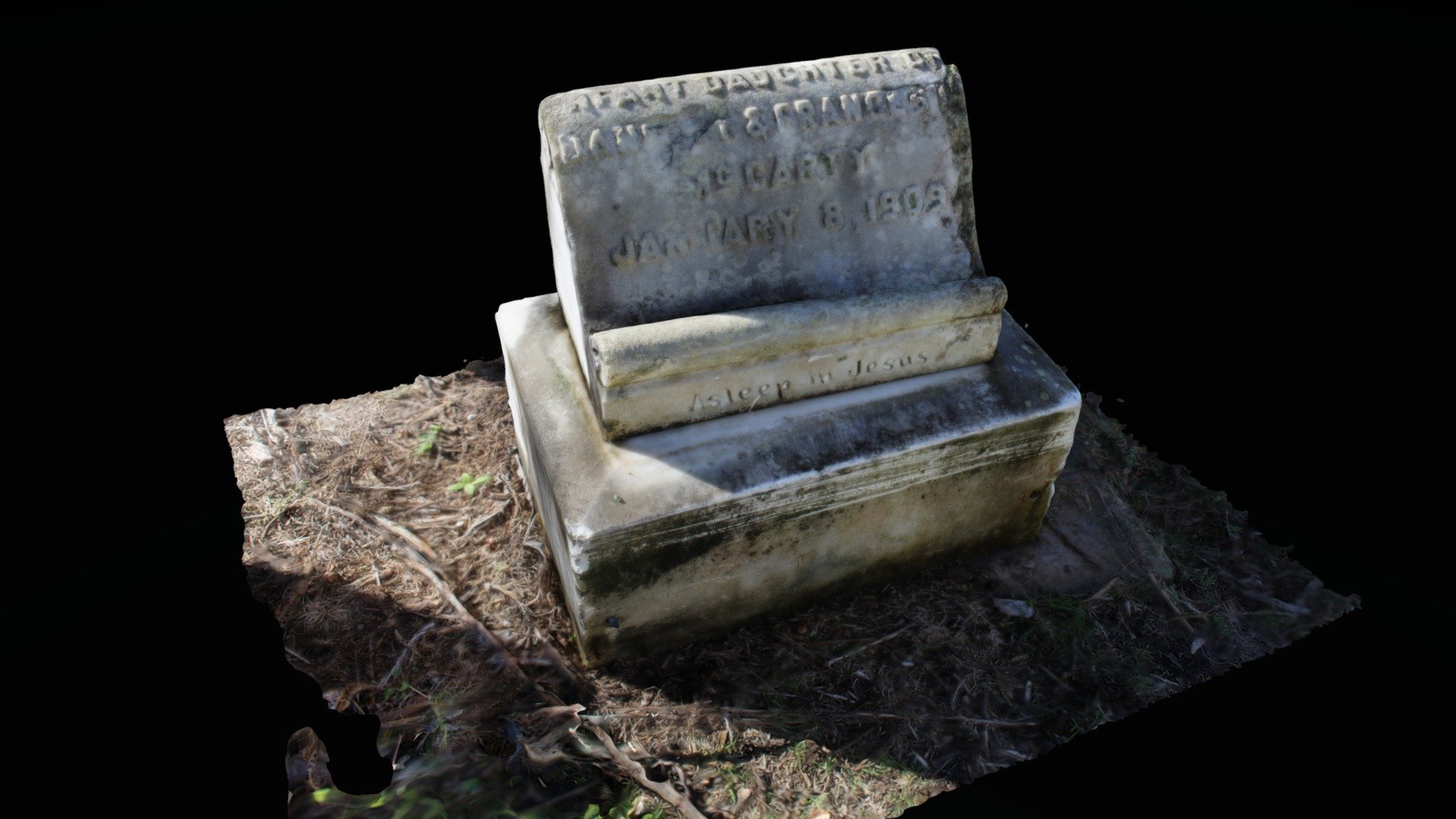 Infant Daughter of Dan and Frances McCarty - 3D model by Florida Public ...