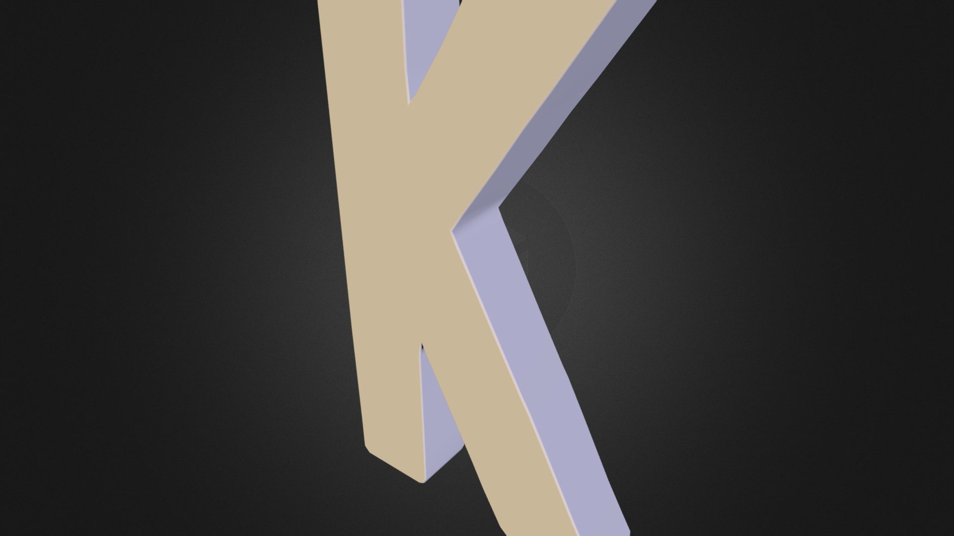 K - 3D model by AlanVanzellaFerrazza [10590c0] - Sketchfab