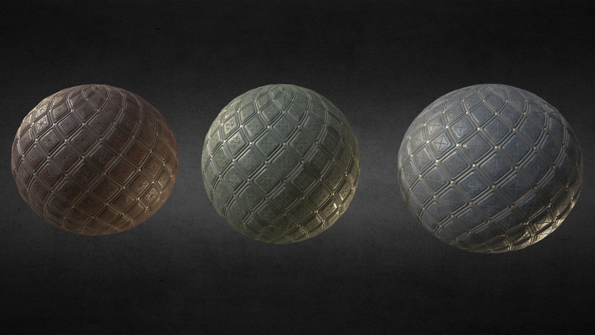Vintage Leather Padding Material (Tutorial) - 3D model by Rylan Taylor ...