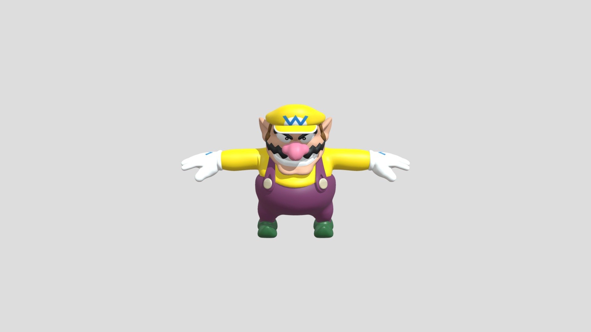 Wario (Based On N64 Era CGI Model).zip - Download Free 3D model by ...