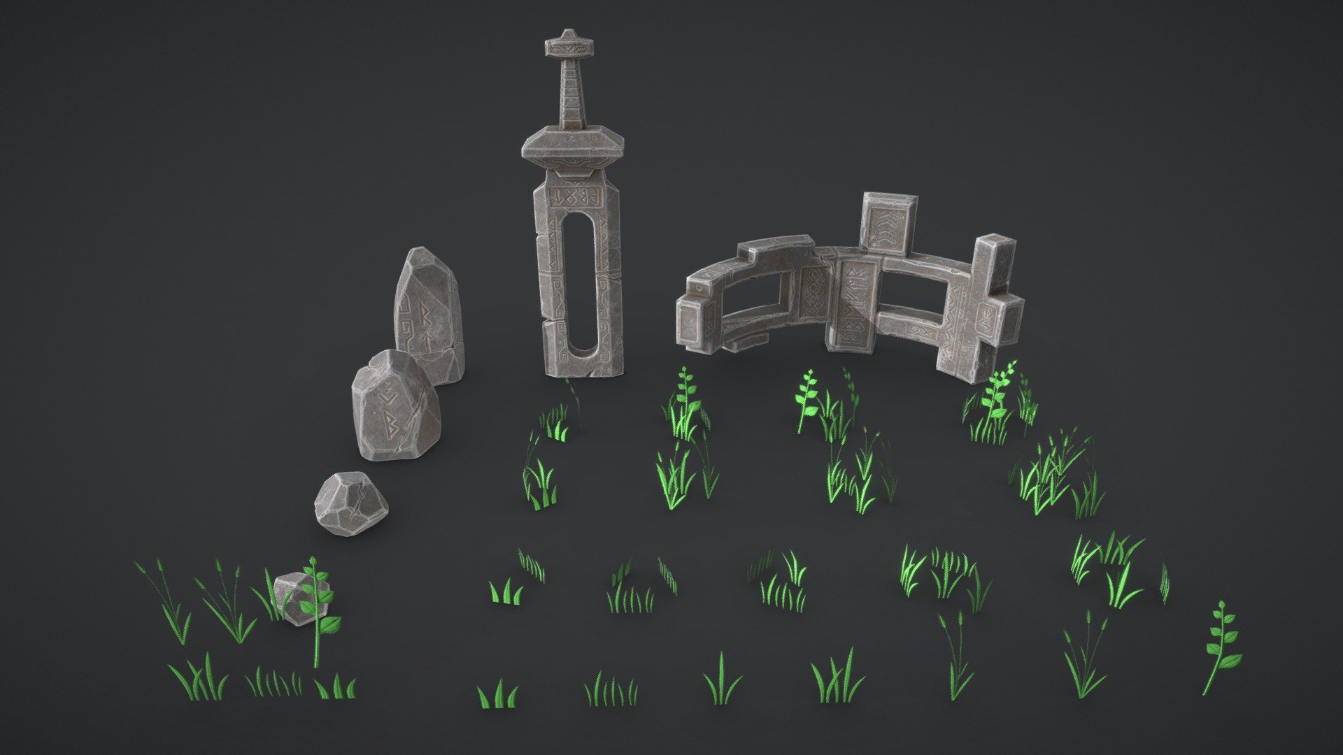 Ancient Ruins - Download Free 3D model by Maksim Batyrev (@c3posw01 ...