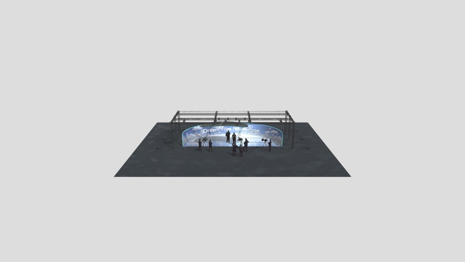 stage 3d model mockup - stage design - Download Free 3D model by ...