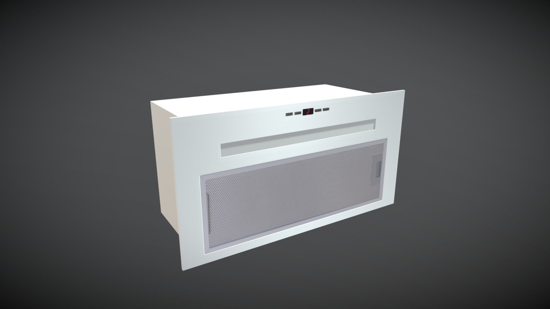 Kitchen Hood Model 3D fbx - Download Free 3D model by GLOBALO (@piotr ...