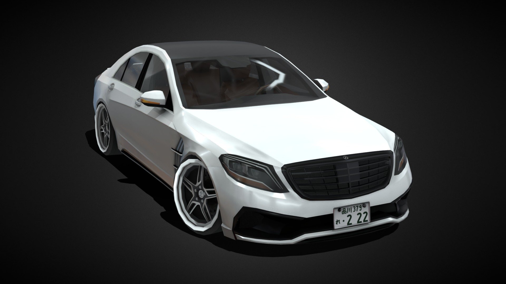 Mercedes Benz S Class w222 Wald Black Bizon - 3D model by ZerOSq ...