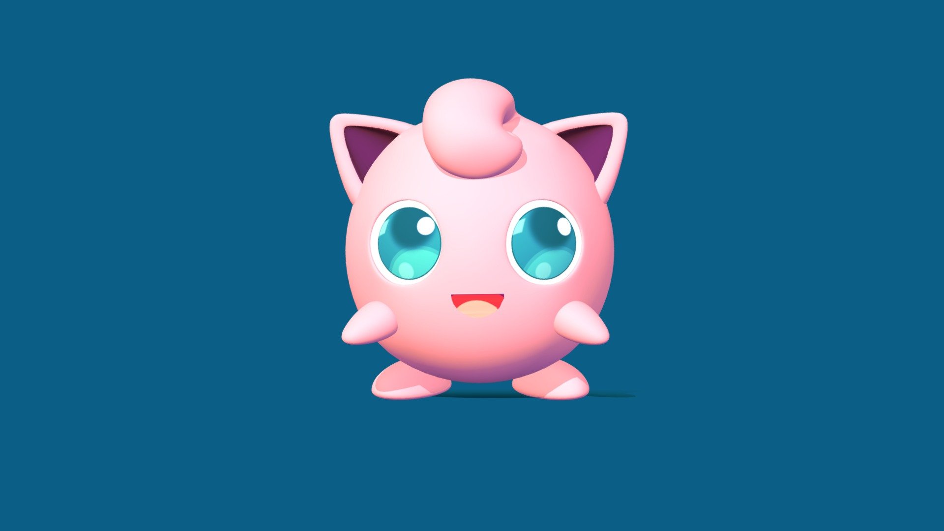 Jigglypuff - 3D model by maimai (@maimai0319) [105e476] - Sketchfab