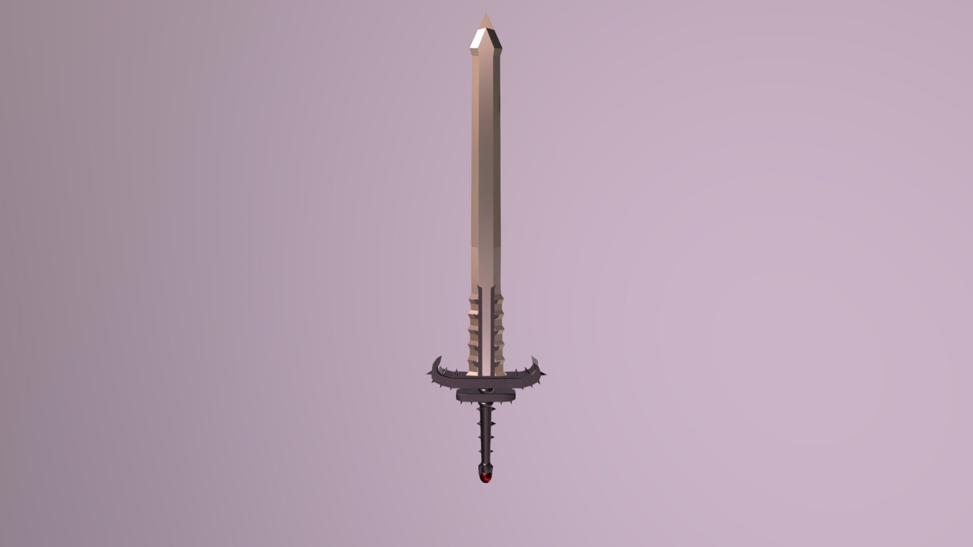 Skull Knight's Sword - 3D model by isa4Twenty [105f953] - Sketchfab