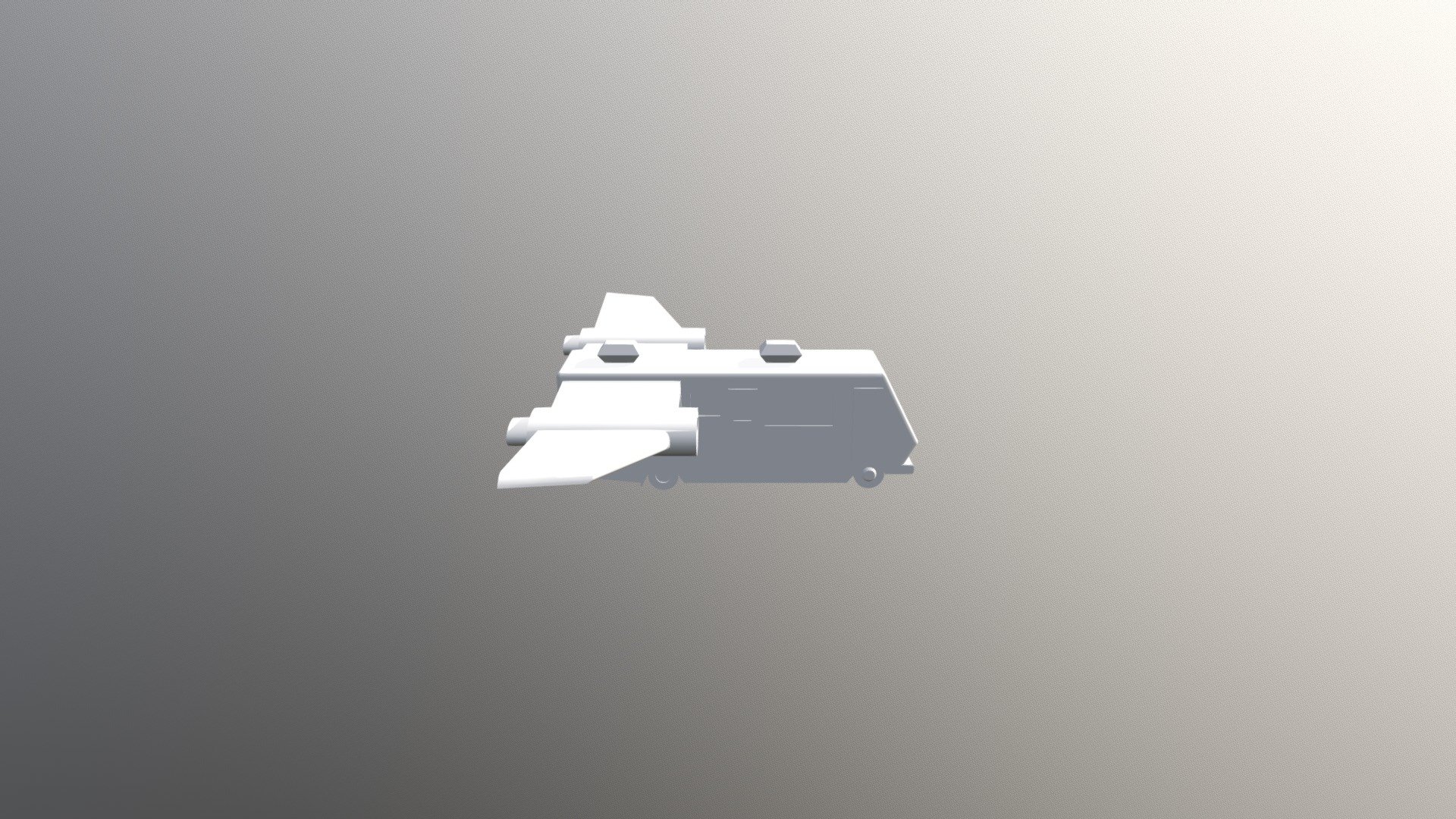 The Eagle 5 from Spaceballs - 3D model by TwistedMike [105fbd1] - Sketchfab