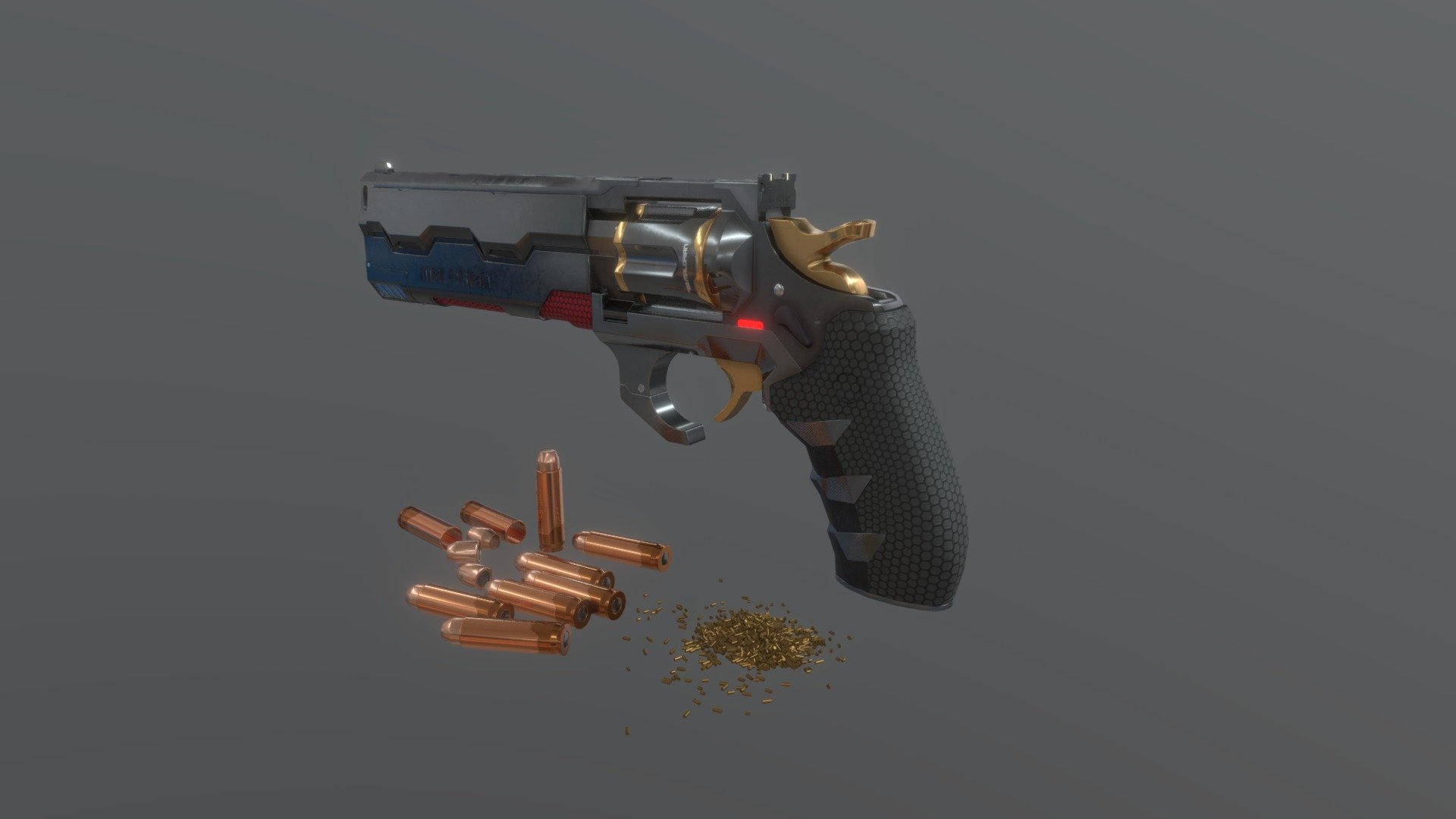 Cyberpunk 2077 - Gun Archangel - Download Free 3D model by Belzar Sirus ...
