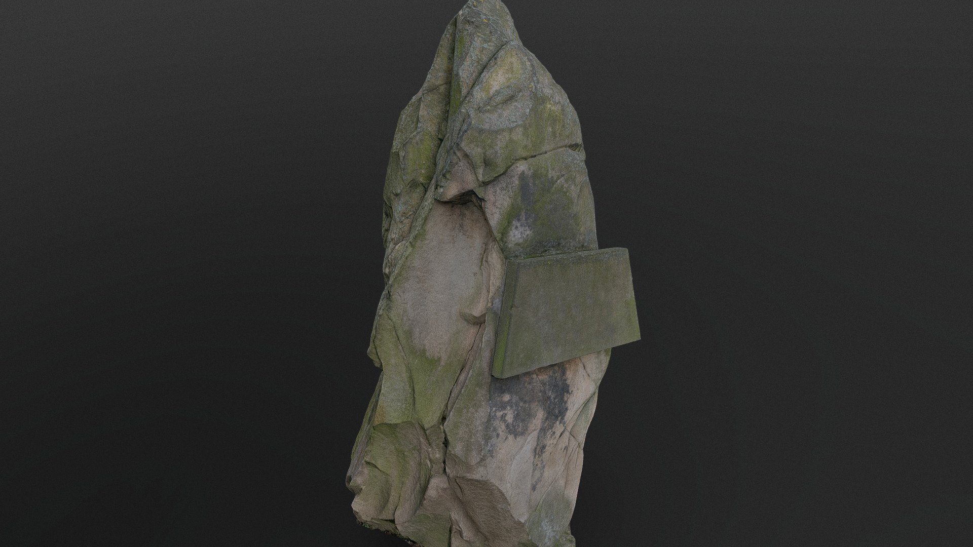 Sign banner obelisk stone - Buy Royalty Free 3D model by axonite ...