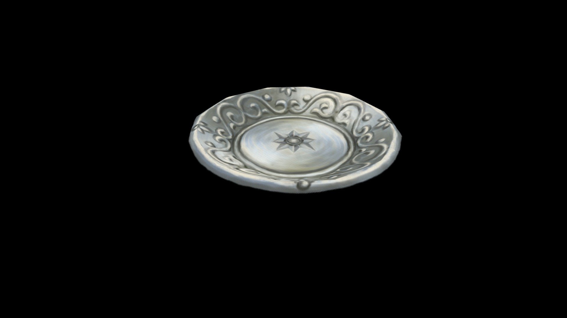 empty plate - 3D model by shevelevandrew [1063894] - Sketchfab