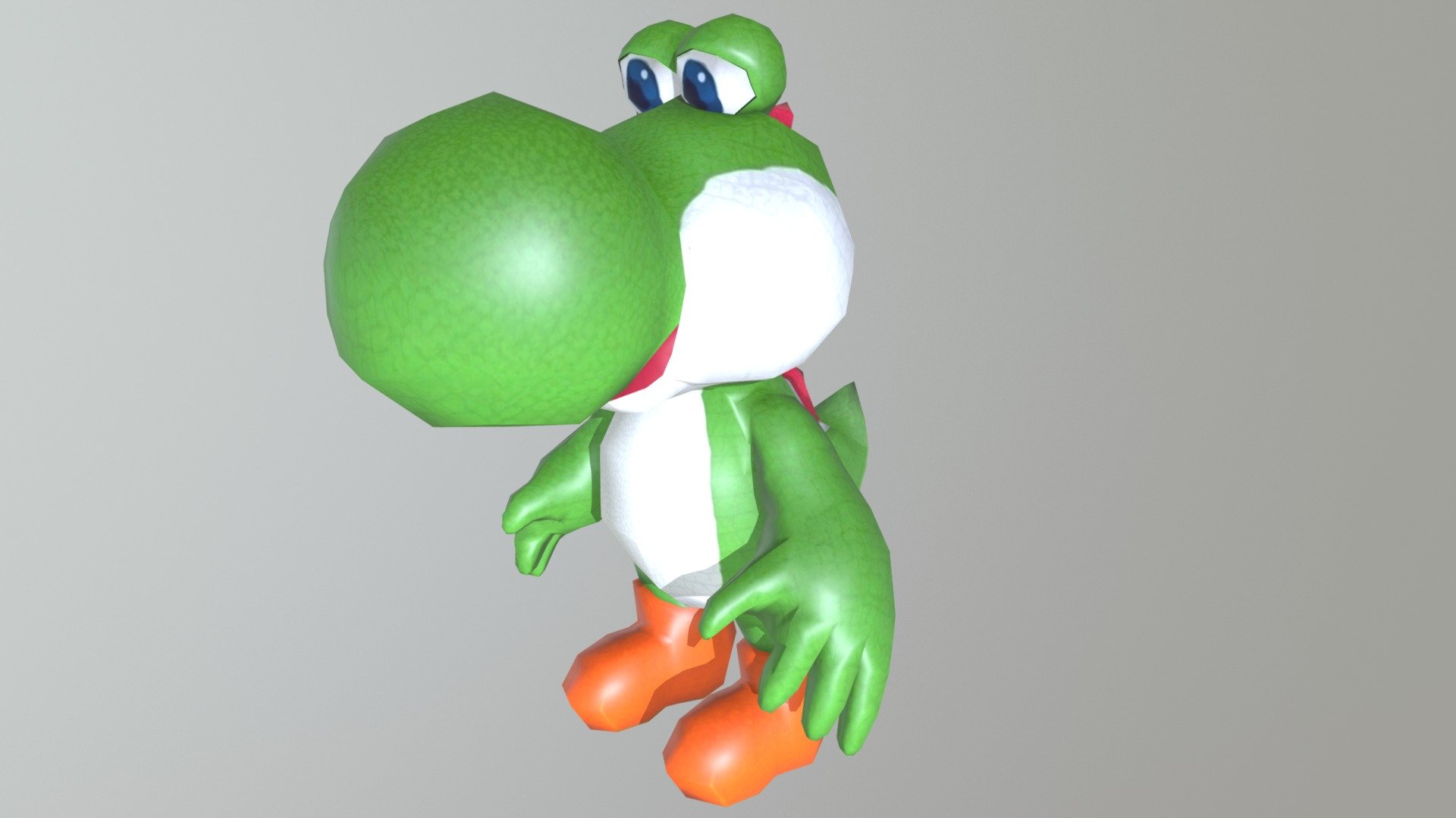 Yoshi - 3D model by a7562282 [1065256] - Sketchfab