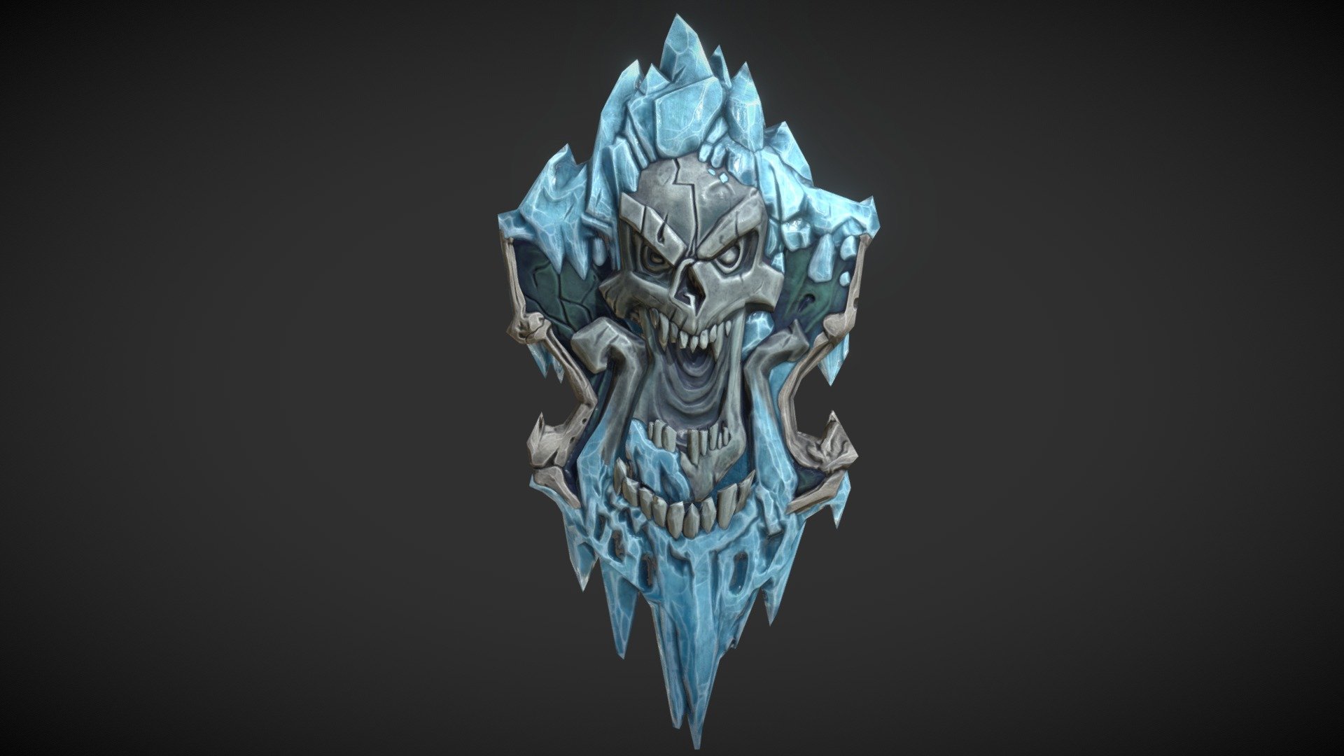 Stylizede Shield - 3D model by heskilstudio [1065bab] - Sketchfab