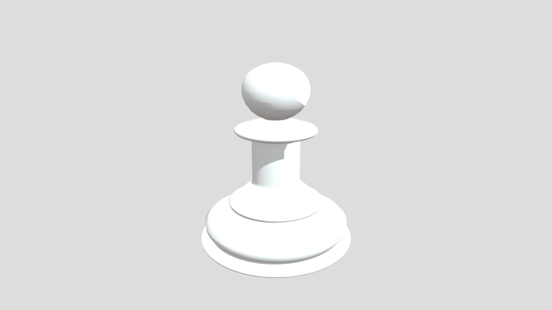 Pawn Chess Piece - 3D model by zackyoung [106652a] - Sketchfab
