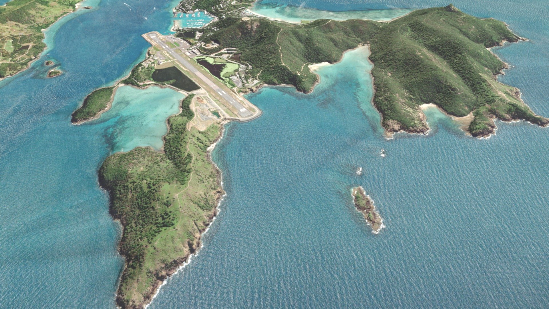 Hamilton Island, Whitsundays, QLD Australia - Download Free 3D model by ...
