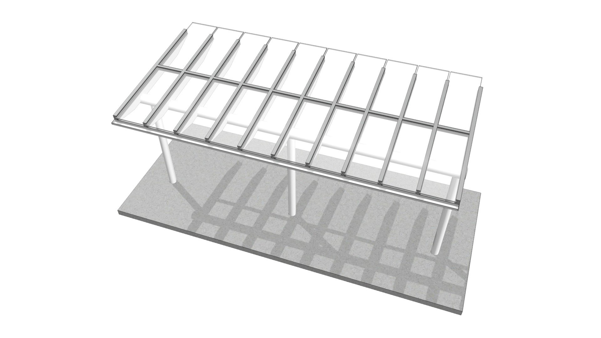 2500_Glass Canopy - 3D model by EXTECH [106776a] - Sketchfab