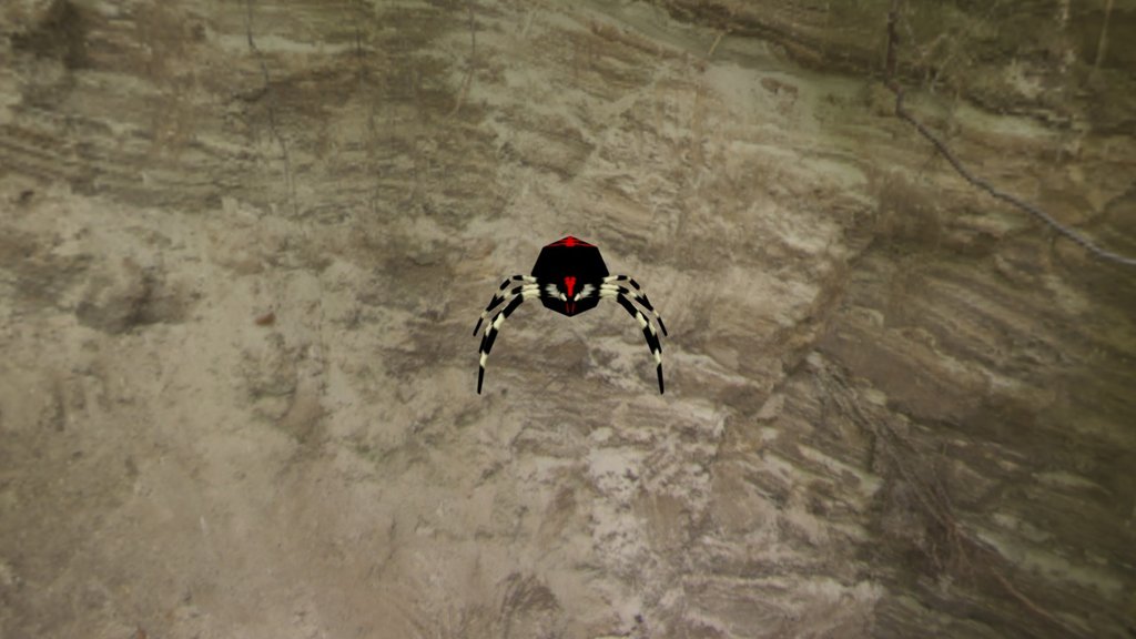 Spider Textured and Animated - 3D model by nas.qwerty [1067db6] - Sketchfab