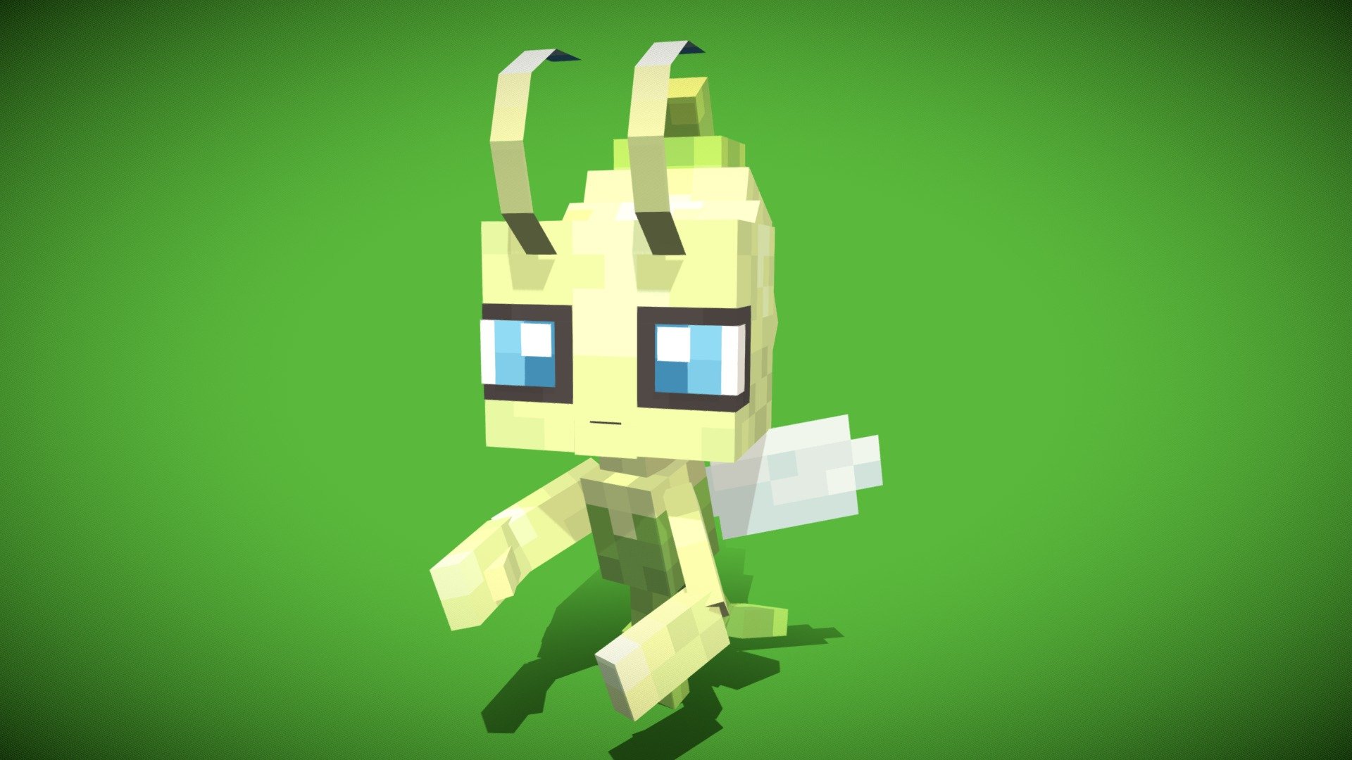 Celebi - Minecraft Cobblemon Style - 3D model by AGA_0 (@AGA0) [106820e ...