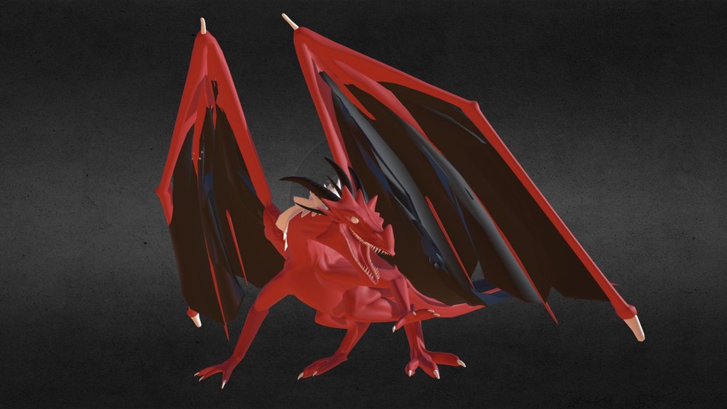 OC Dragons - A 3D model collection by ShadowDragon343 - Sketchfab
