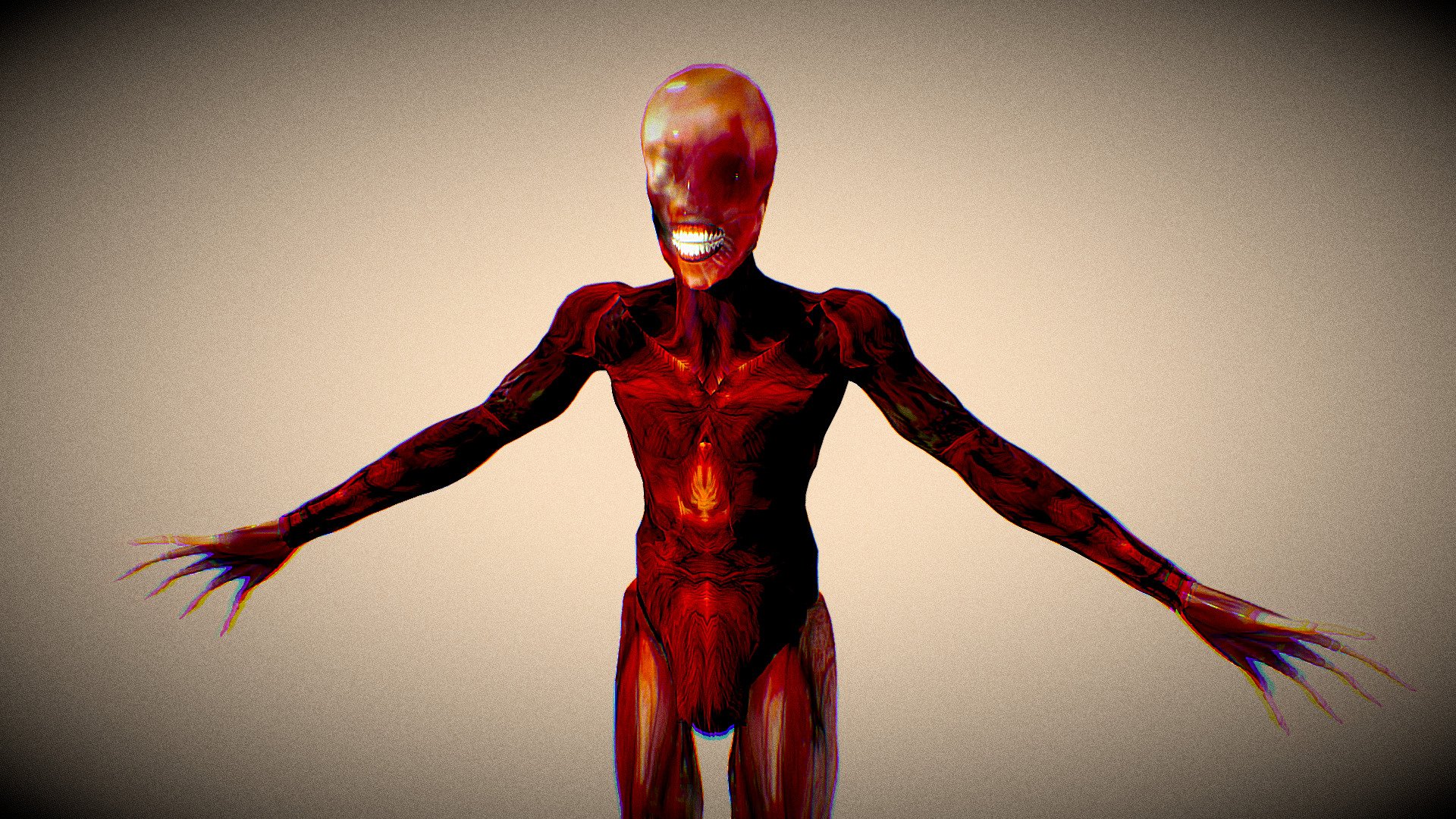SkinlessMan - Otherworld Entity - Download Free 3D model by ...