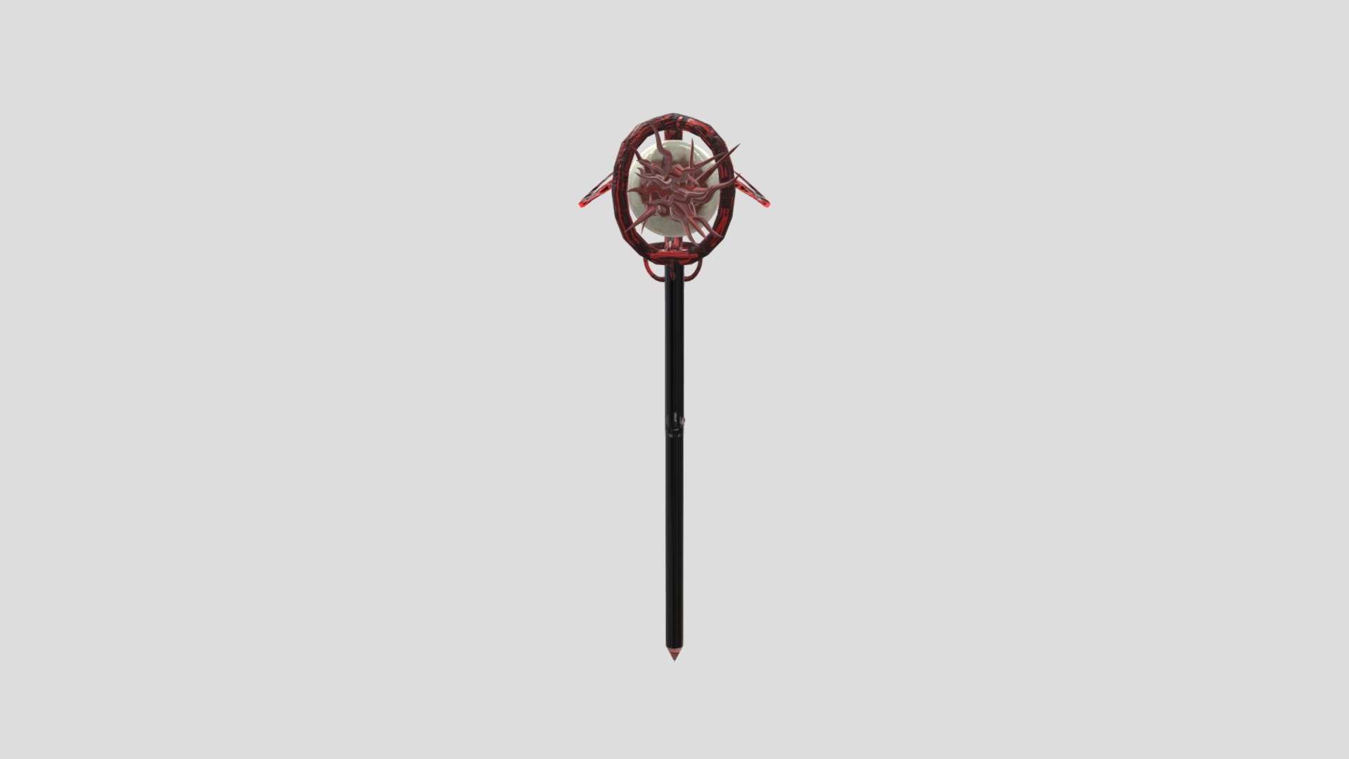 Tech Horror Sceptre Scythe - 3D model by JakeLaMake [106d4e7] - Sketchfab