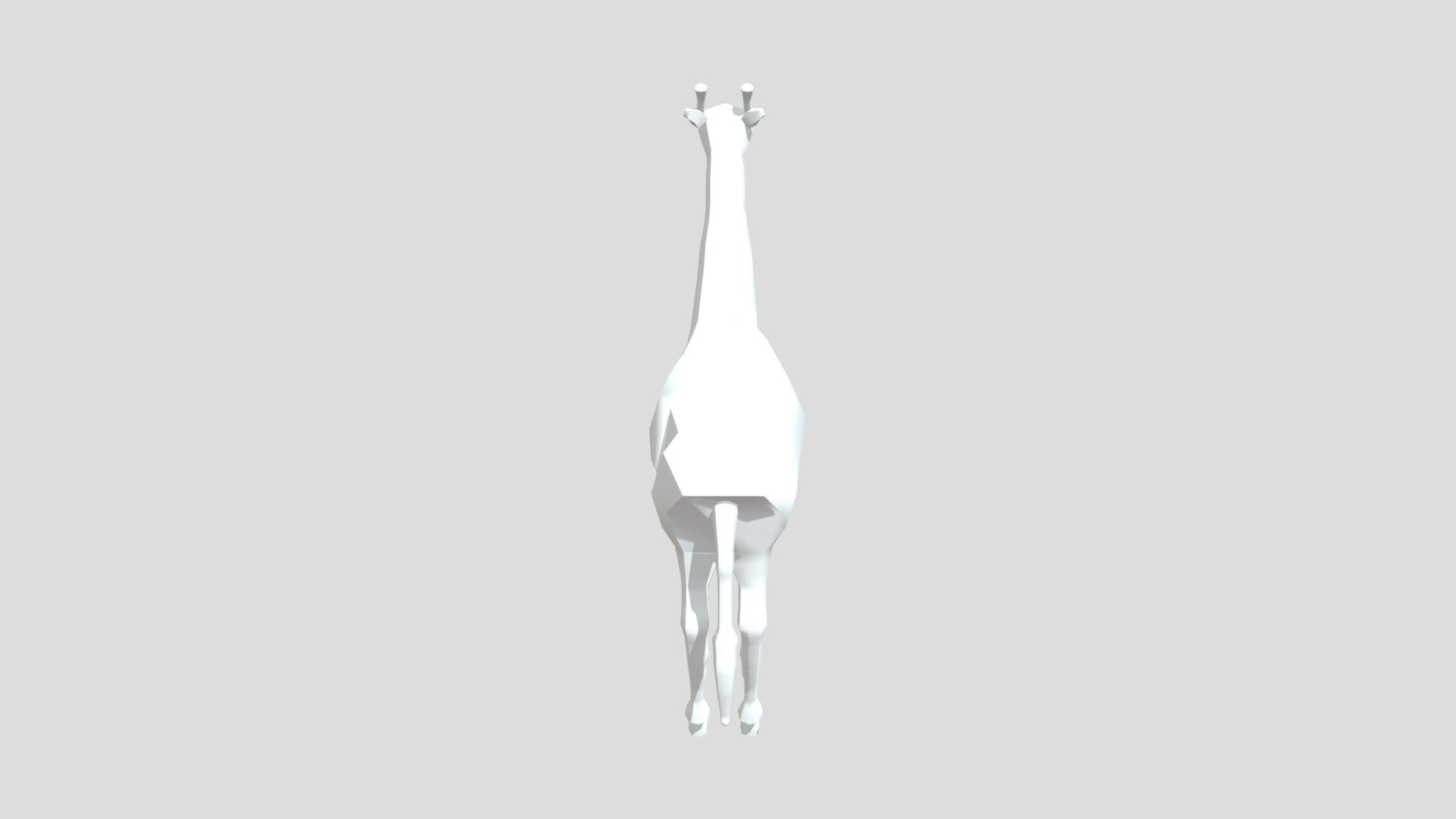 Giraffe Model 3d - 3D model by Pixel_plant [106f19b] - Sketchfab