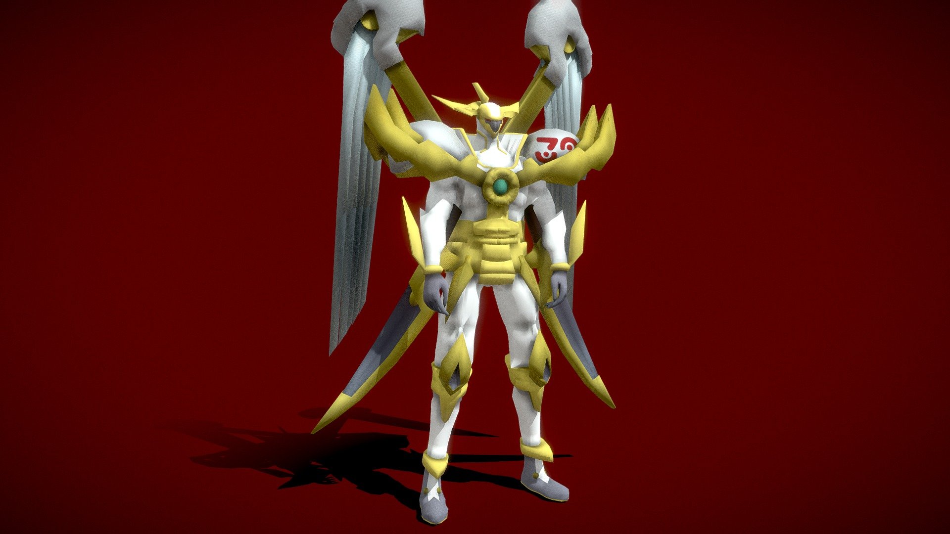 Number 39 Utopia (Yugioh) - Buy Royalty Free 3D model by Yanez Designs ...