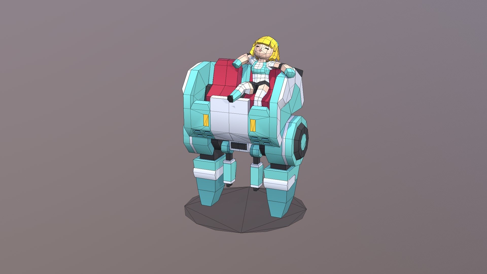 Walker - 3D model by squareanon [1070704] - Sketchfab