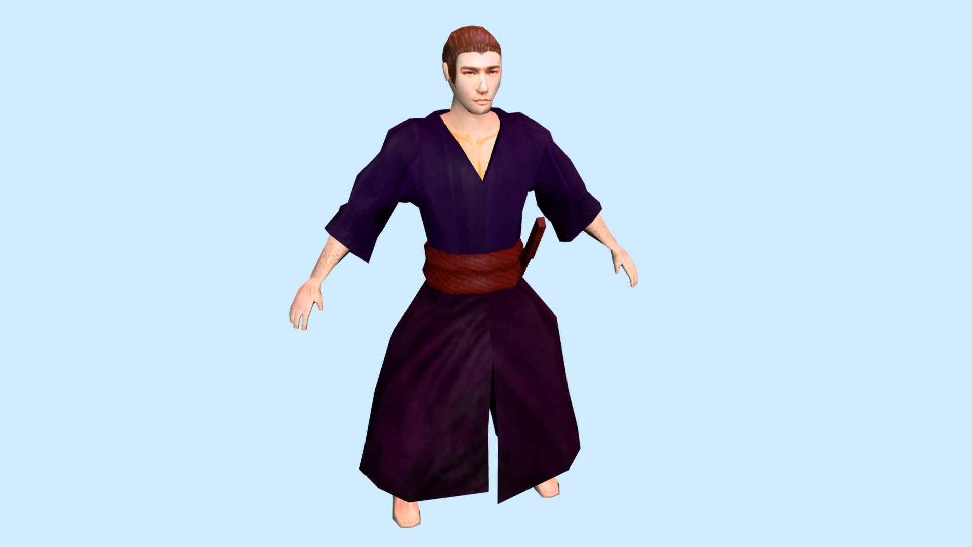 Hayashi The Ronin - 3D model by NJCreates3D (@NateJ) [1071043] - Sketchfab