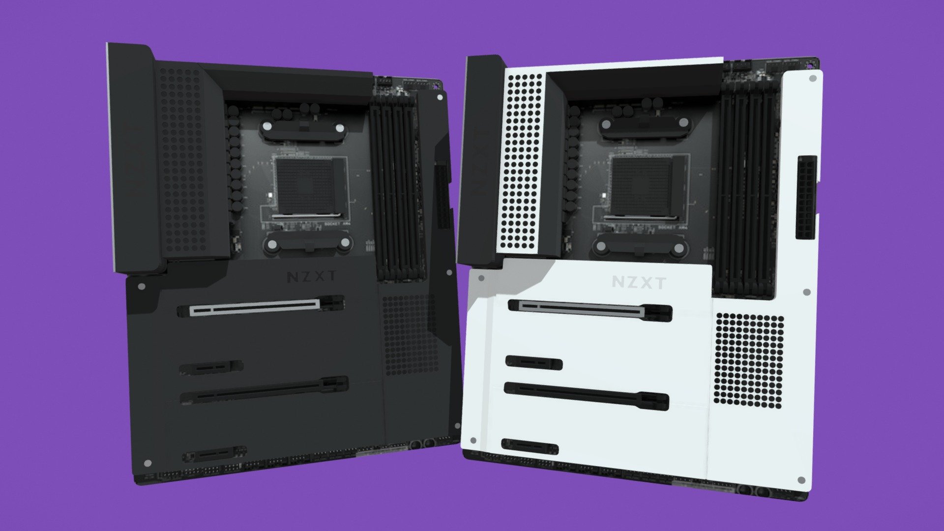 NZXT N7 B550 - Buy Royalty Free 3D model by M E U (@meu9MM98) [1071bfa ...
