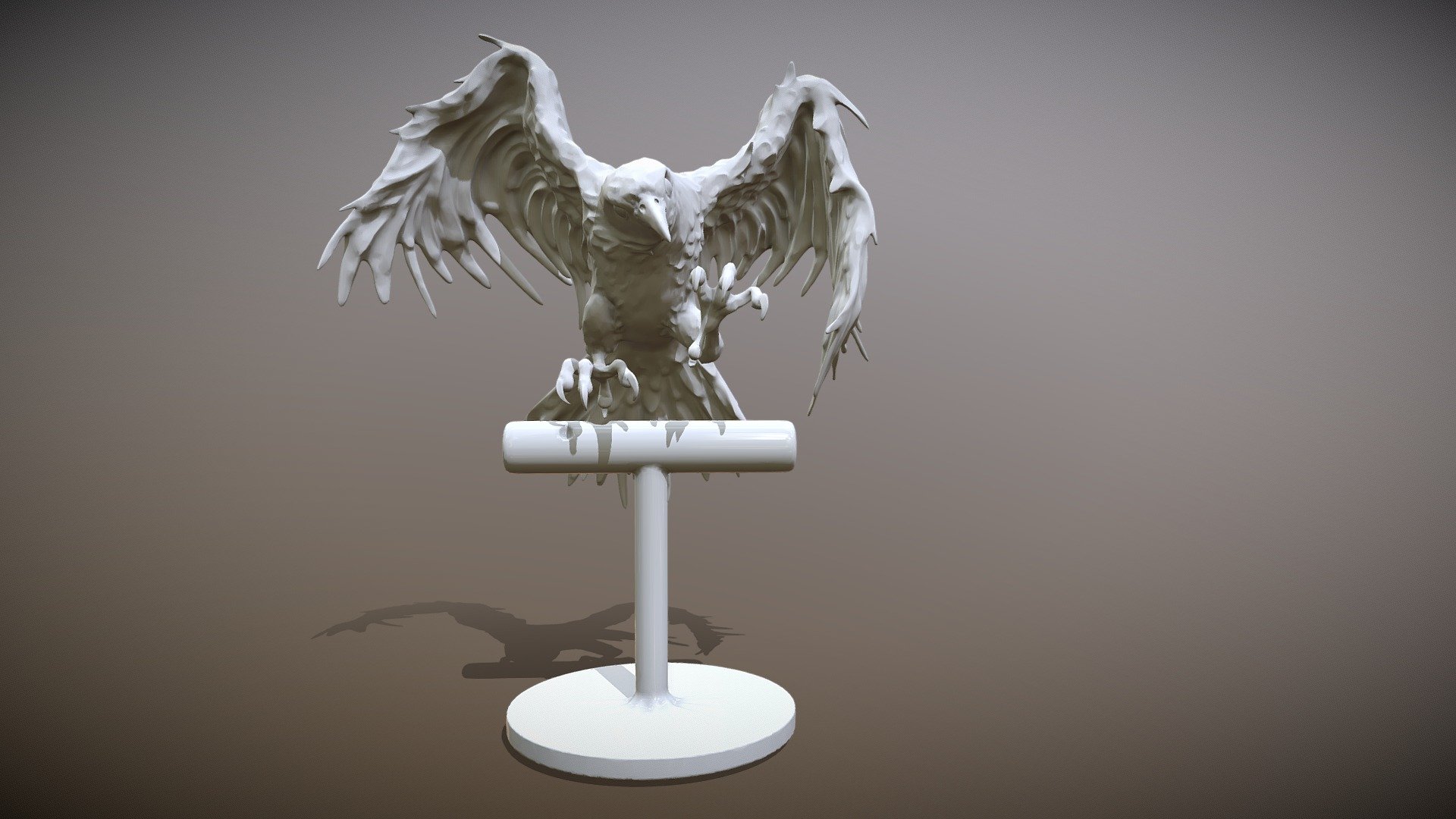 Raven printready - Buy Royalty Free 3D model by spartankaKst [107235a ...