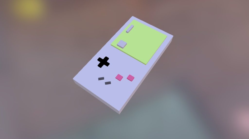 Gameboy - 3D model by bhedhaw [1073e02] - Sketchfab