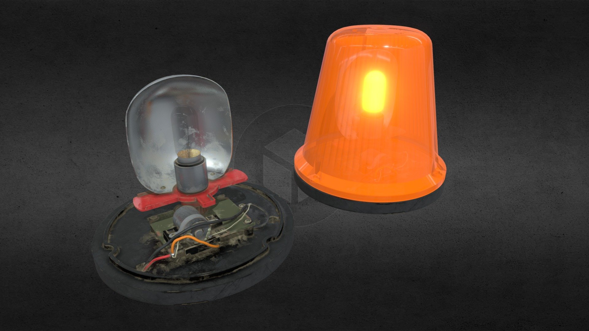 flashing beacon - Download Free 3D model by Slepa (@Slepskiy) [1074221 ...