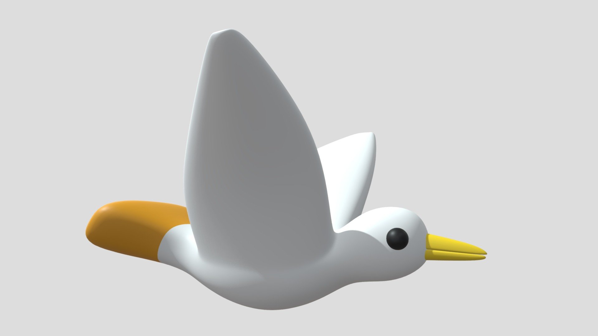 Cartoon Cute Bird 1 - Buy Royalty Free 3D model by Philip Storm ...