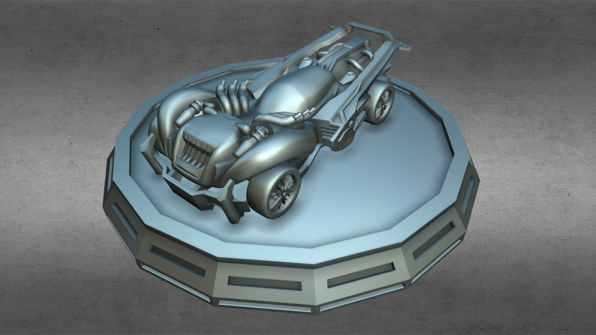 Rocket League Car - 3D model by Greg Kieroj (@GregKDev) [1075c1c ...