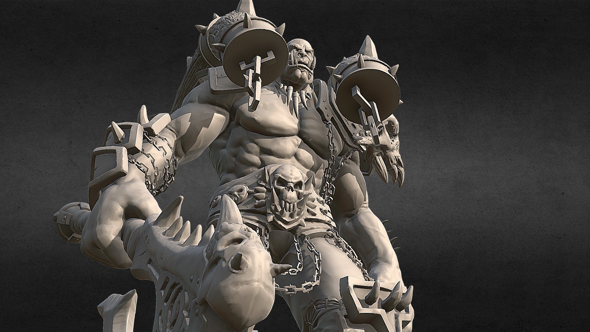 Garrosh - 3D model by HAYDAN9999 [10766c9] - Sketchfab