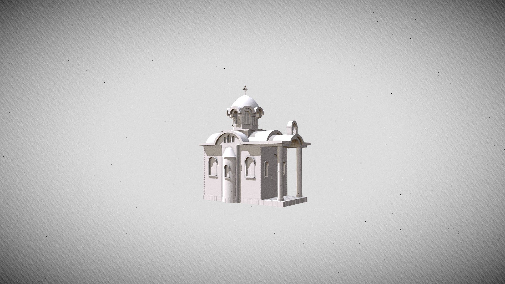 chapel - Download Free 3D model by jjjordan.bul [1077436] - Sketchfab