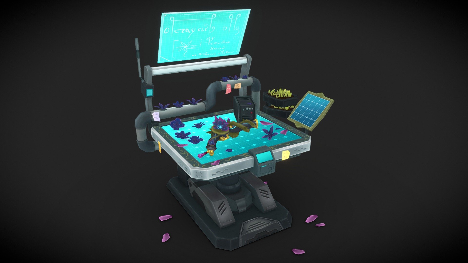 Crafting Table - 3D model by goodend [1077ad3] - Sketchfab