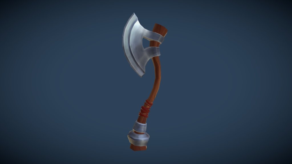 Low-Poly Axe - 3D model by Amethyst Costello (@amethyst) [1077d74 ...
