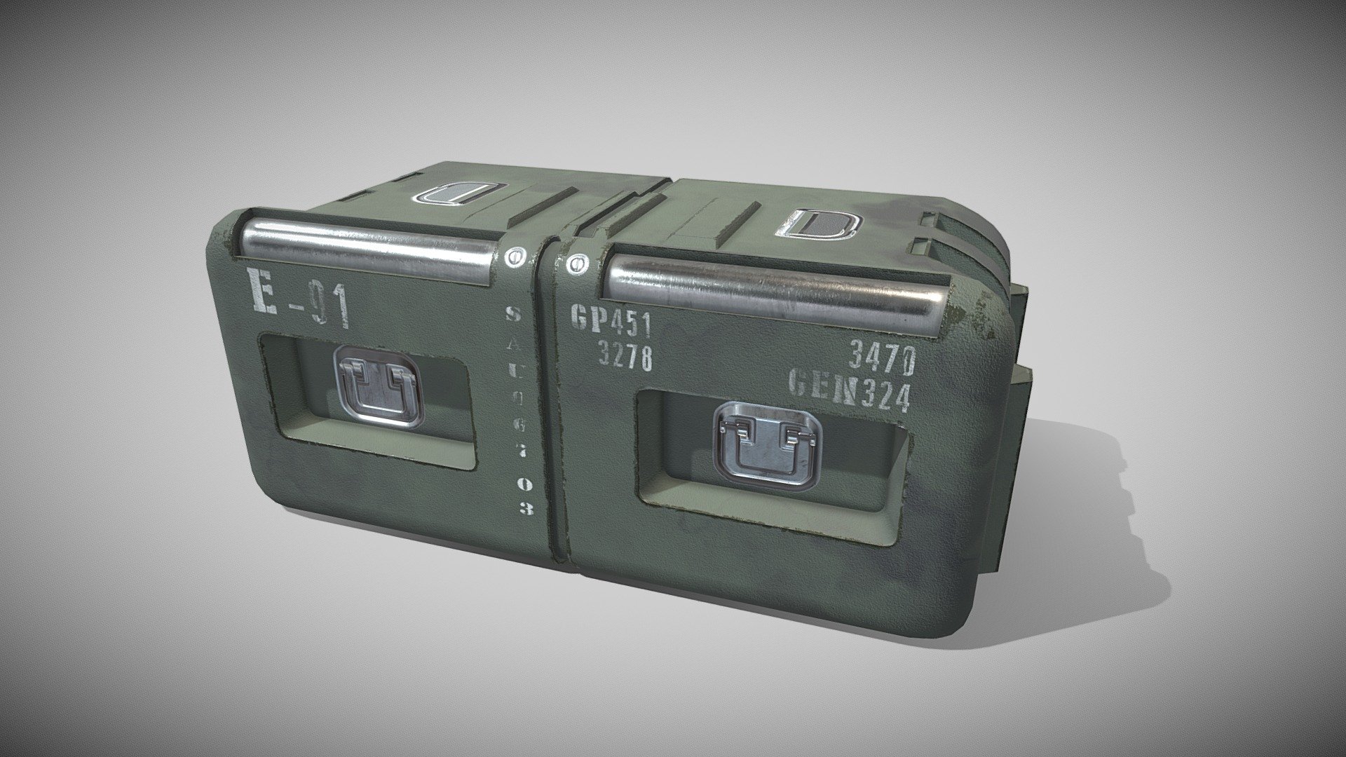 Military style weapons crate - Buy Royalty Free 3D model by Sousinho ...