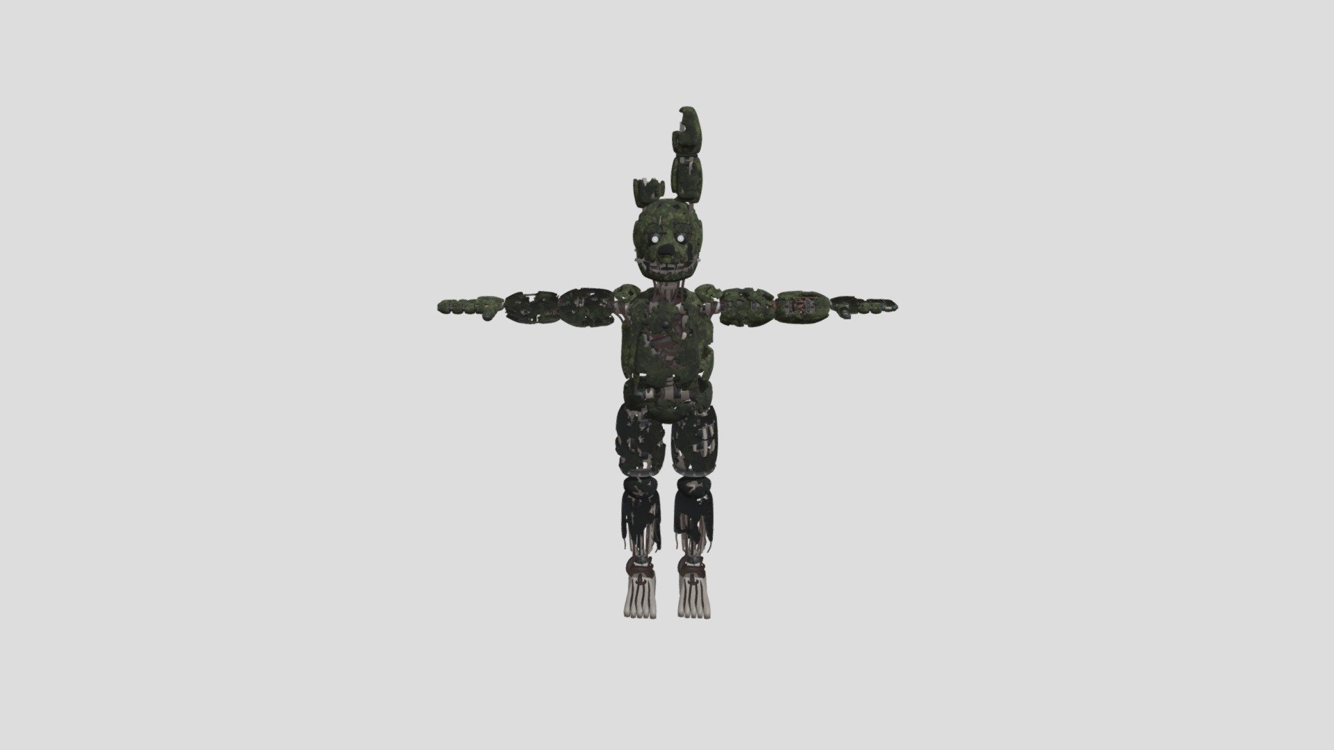 Springtrap retex - Download Free 3D model by Atomo (@Statix_9) [107afb5 ...
