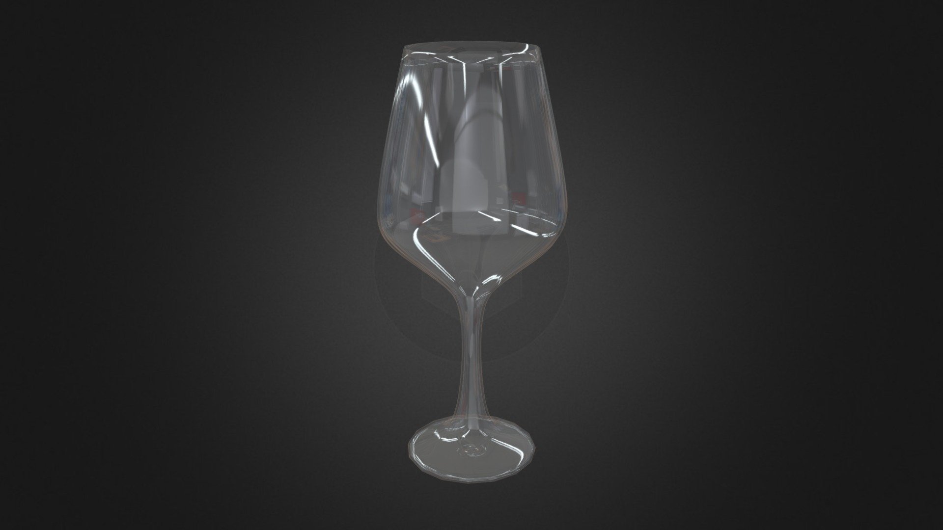 vine glass - 3D model by badushah.shah [107b532] - Sketchfab