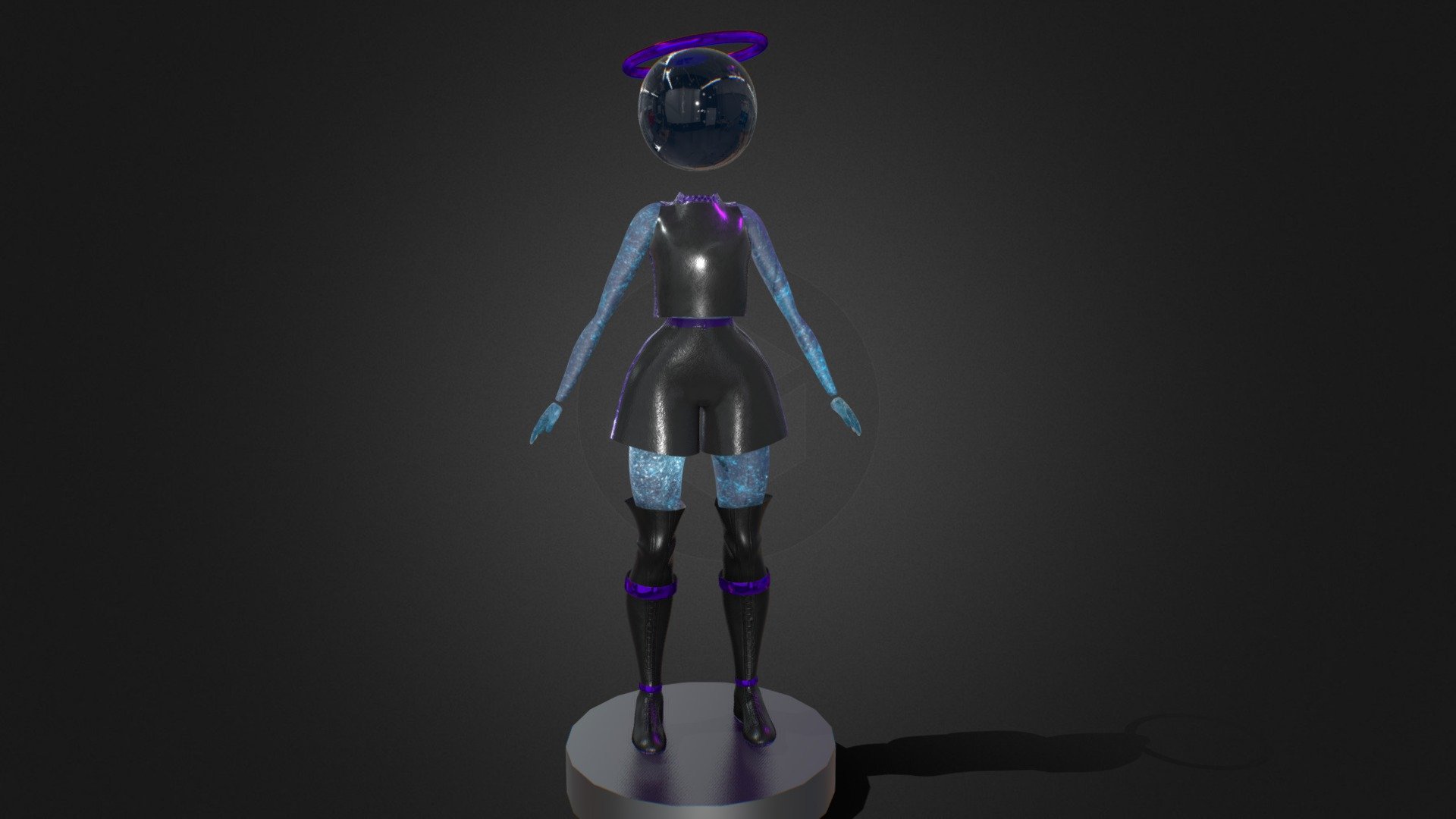Mattie - an Intergalactic Ethereal Being - 3D model by Lee Stoichkova ...