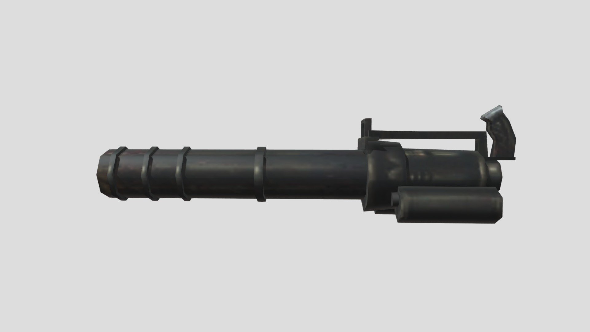 Dead frontier Rifle caliber GAU 19 minigun - Download Free 3D model by ...