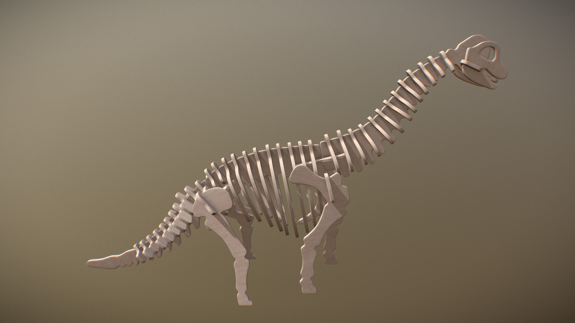 Brachiosaurus - 3D model by JimmyWidlund [1080e28] - Sketchfab