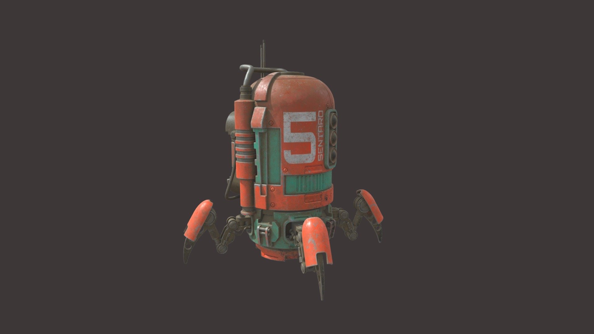 Spider bot by Substance - 3D model by Beztao centro de diseño ...
