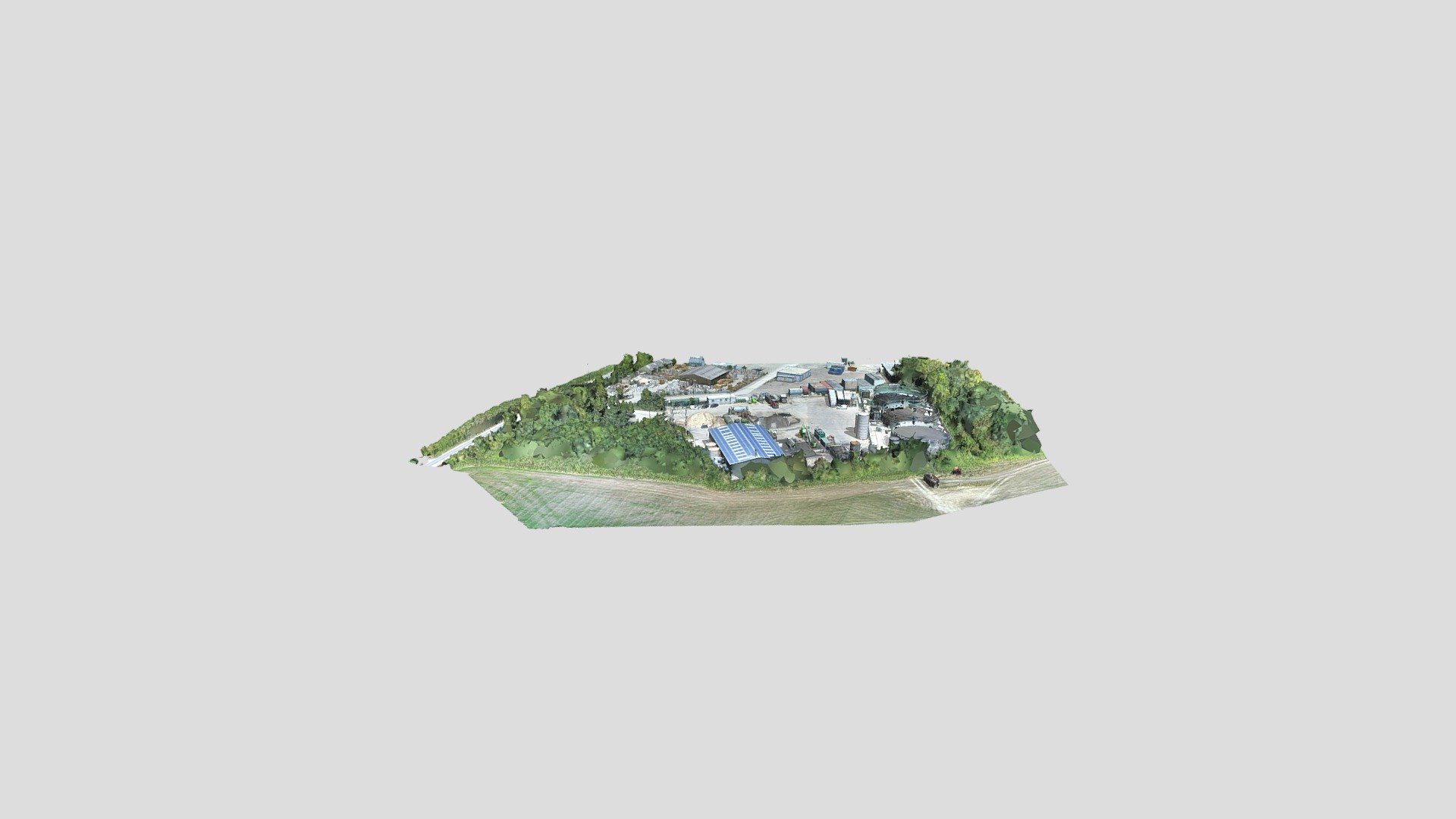 Waste Recycling Site - 3D model by SkyGrab [1081375] - Sketchfab